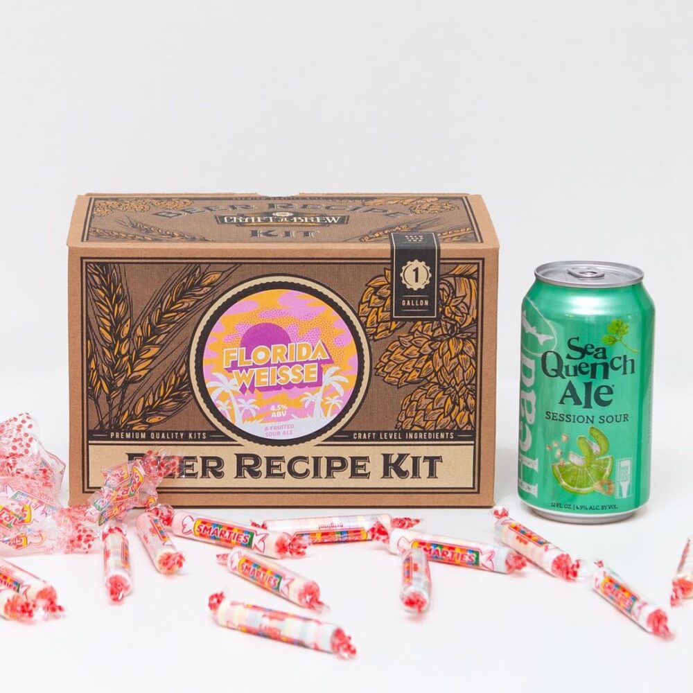 How to use a beer recipe kit to brew Halloween candy beer | Craft a ...