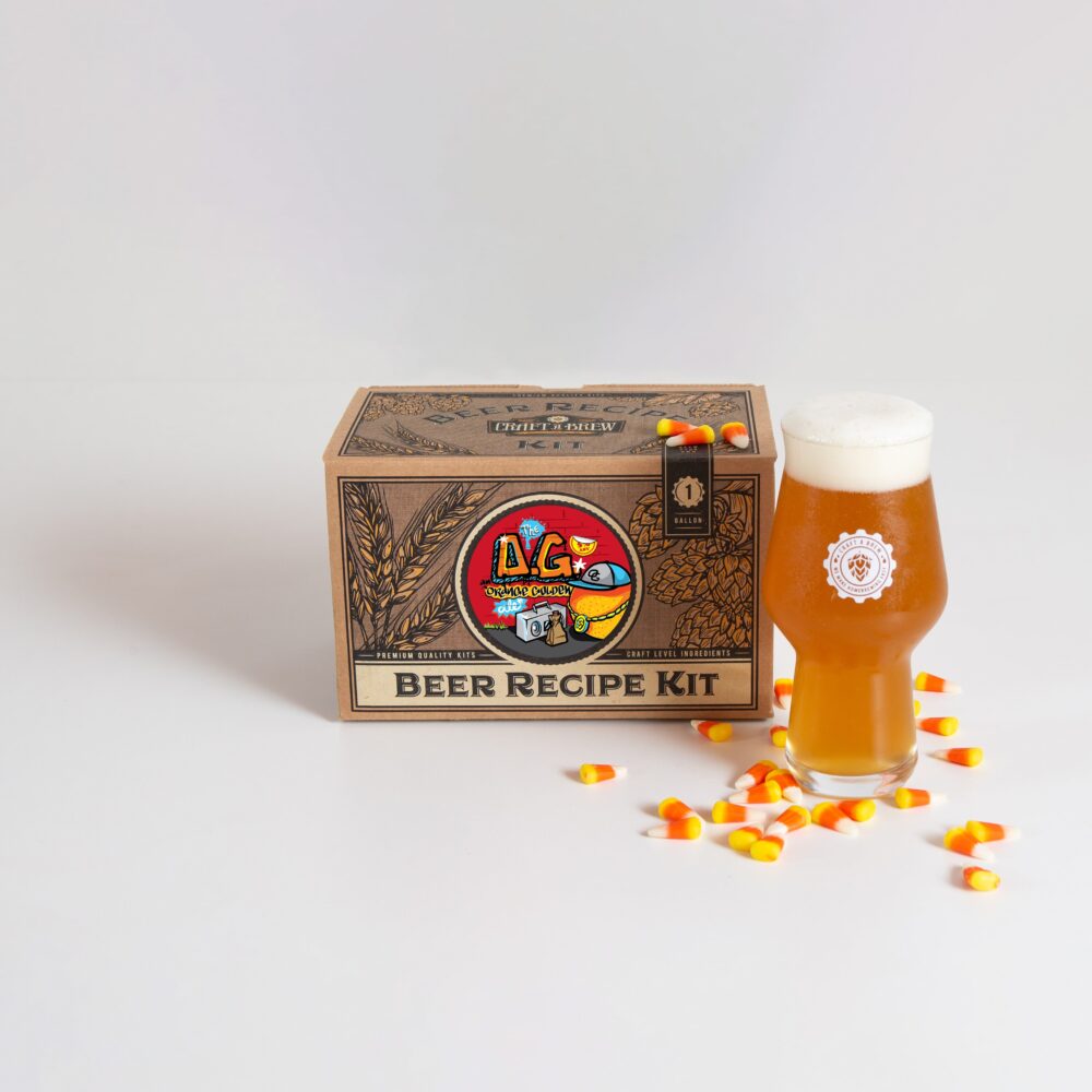How to use a beer recipe kit to brew Halloween candy beer | Craft a ...